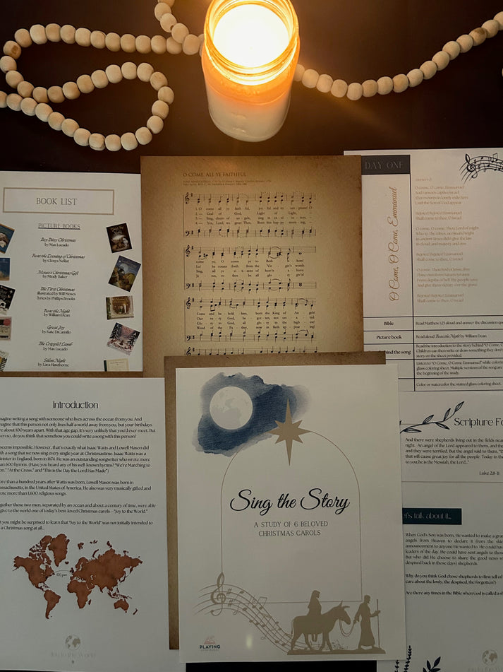 Sing The Story: A study of 6 beloved Christmas carols – Playing Homeschool