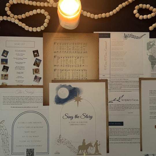 Sing The Story: A study of 6 beloved Christmas carols – Playing Homeschool